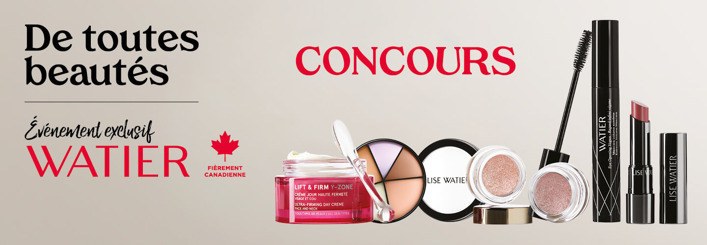 Concours exclusif Watier - Uniprix